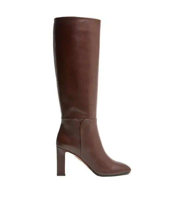 AQUAZZURA Sellier 85 Knee-high Boots - Brown