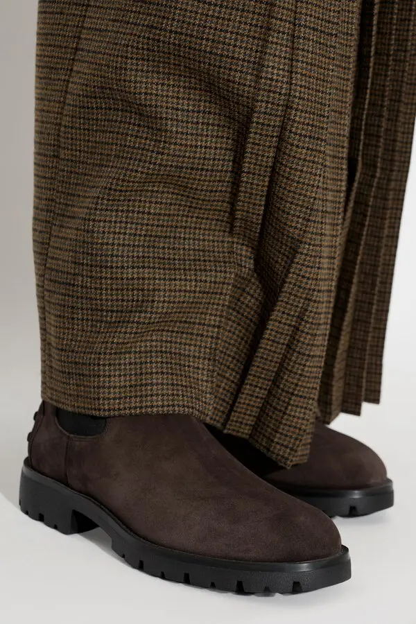 TOD'S Suede Chelsea Boots