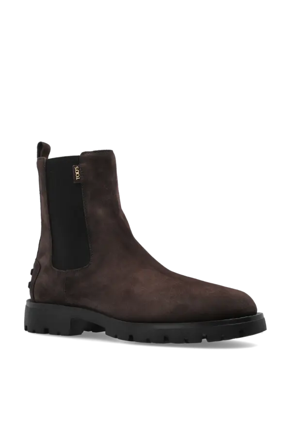 TOD'S Suede Chelsea Boots