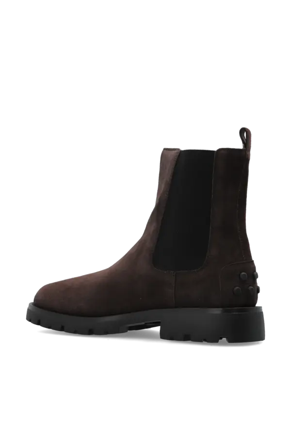 TOD'S Suede Chelsea Boots