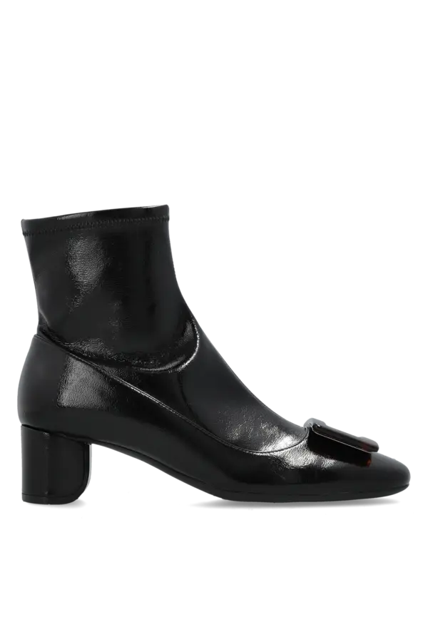 ROGER VIVIER U Look’ Heeled Ankle Boots - Black