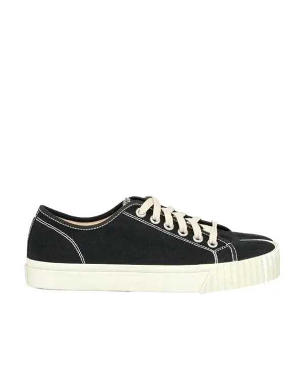 MAISON MARGIELA Tabi Toe Low-top Sneakers - Black