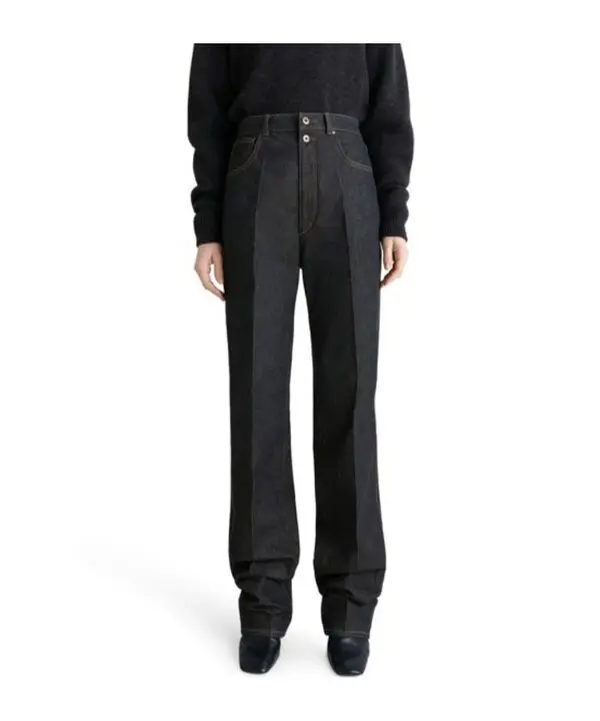 LEMAIRE High Waisted Straight Jeans
