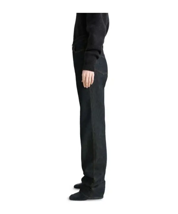 LEMAIRE High Waisted Straight Jeans