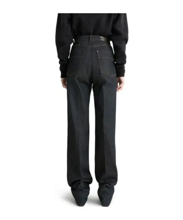 LEMAIRE High Waisted Straight Jeans