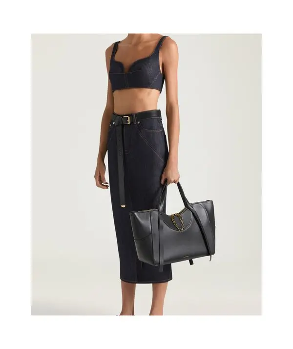 Givenchy Large The Snatch Bag In Grained Leather