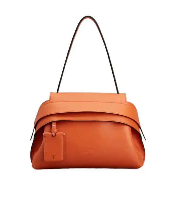 TOD'S Wave Small Shoulder Bag - Orange