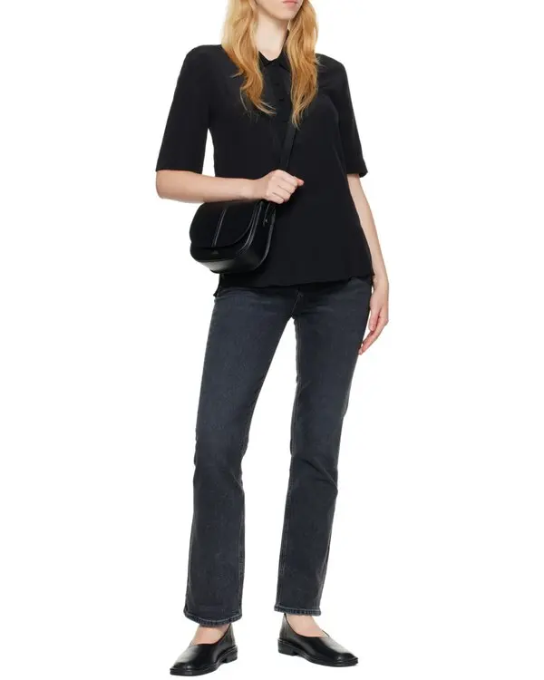 A.p.c. Betty Foldover Top Crossbody Bag