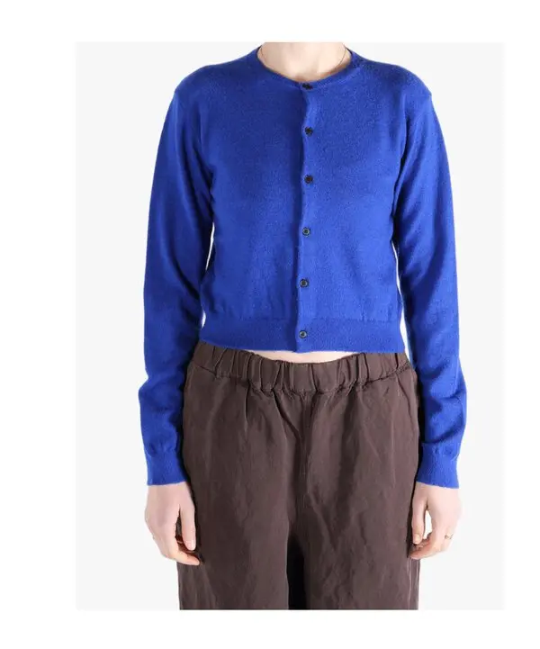 Auralee Cashmere Blend Long-sleeved Knit Cardigan