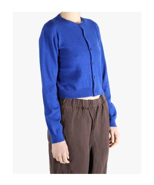 Auralee Cashmere Blend Long-sleeved Knit Cardigan