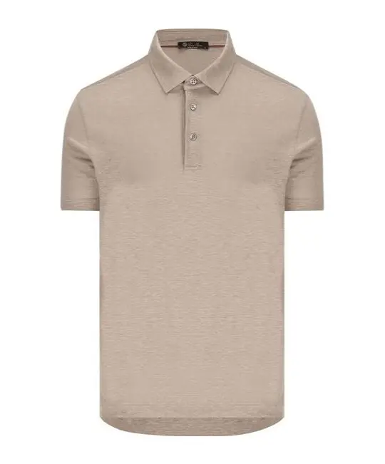 Loro Piana Short-sleeved Polo Shirt - Nude