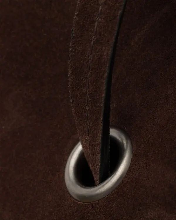 Prada Route Large Suede Bag