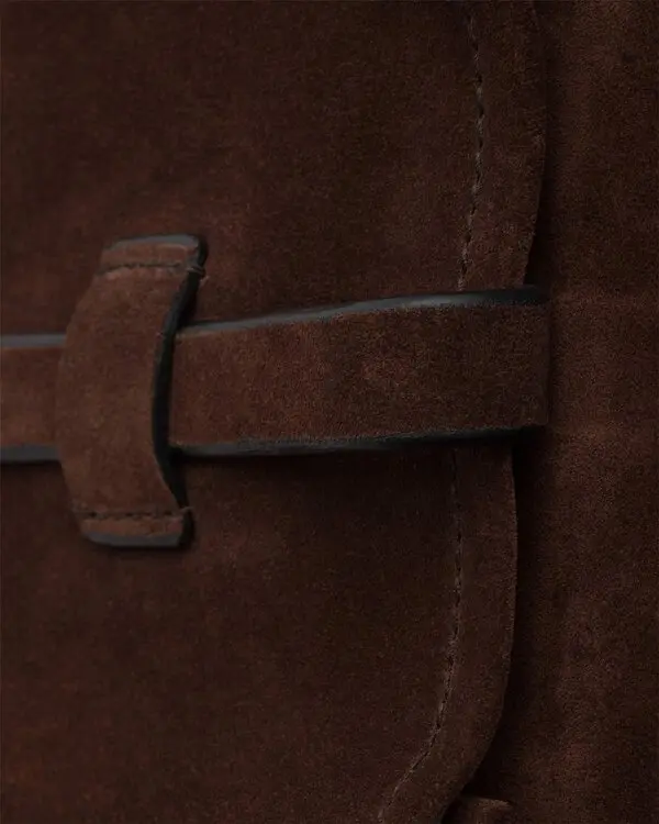 Prada Route Large Suede Bag