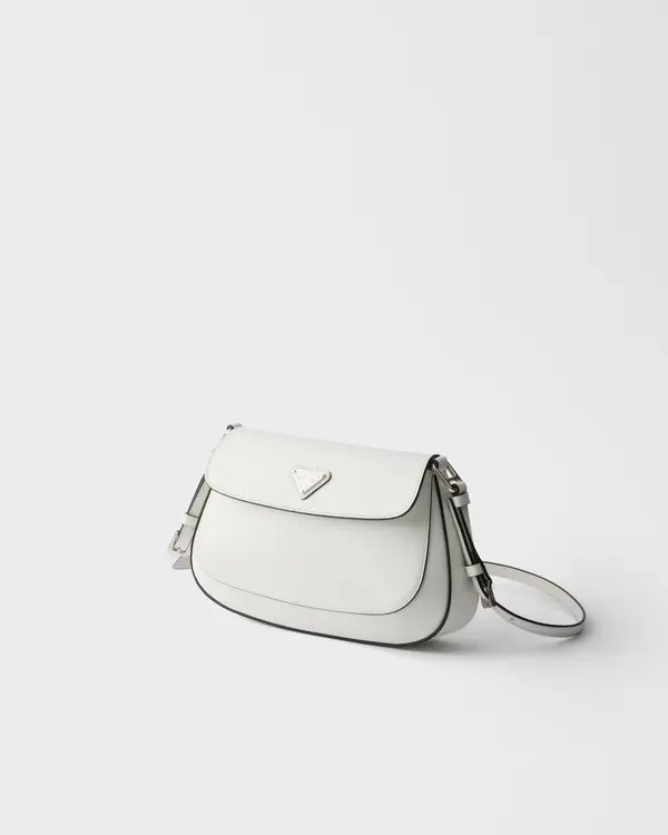 Prada Cleo Brushed Leather Shoulder Bag
