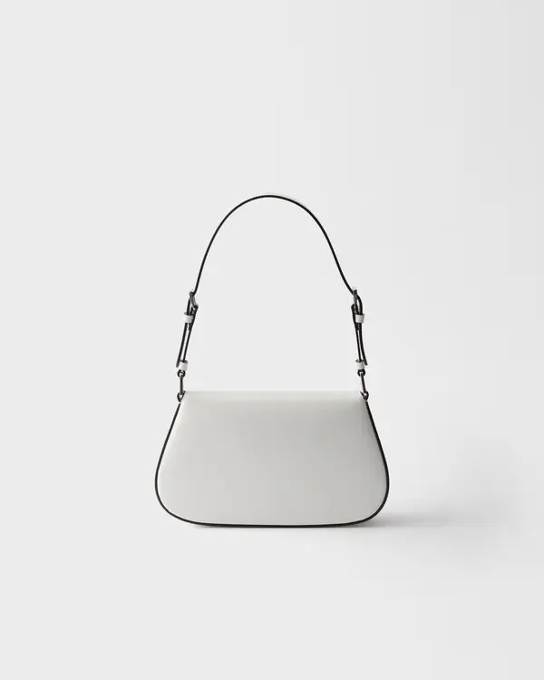 Prada Cleo Brushed Leather Shoulder Bag