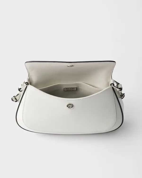 Prada Cleo Brushed Leather Shoulder Bag