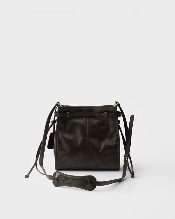 Prada Bonnie Leather Mini Shoulder Bag