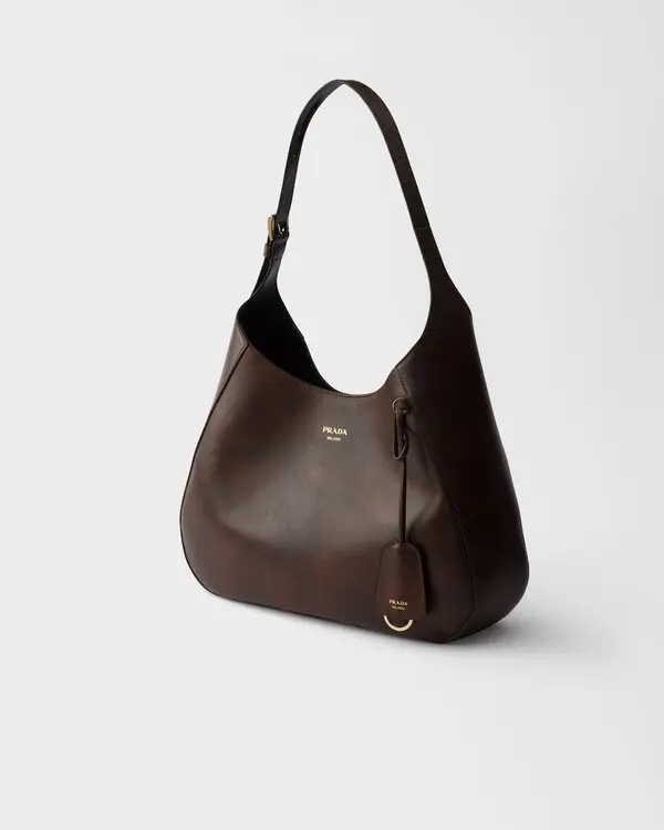 Prada Boogie Large Leather Bag