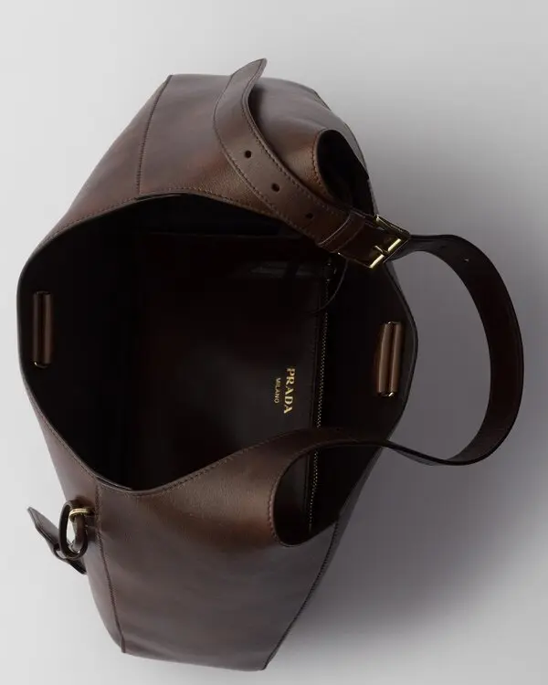 Prada Boogie Large Leather Bag