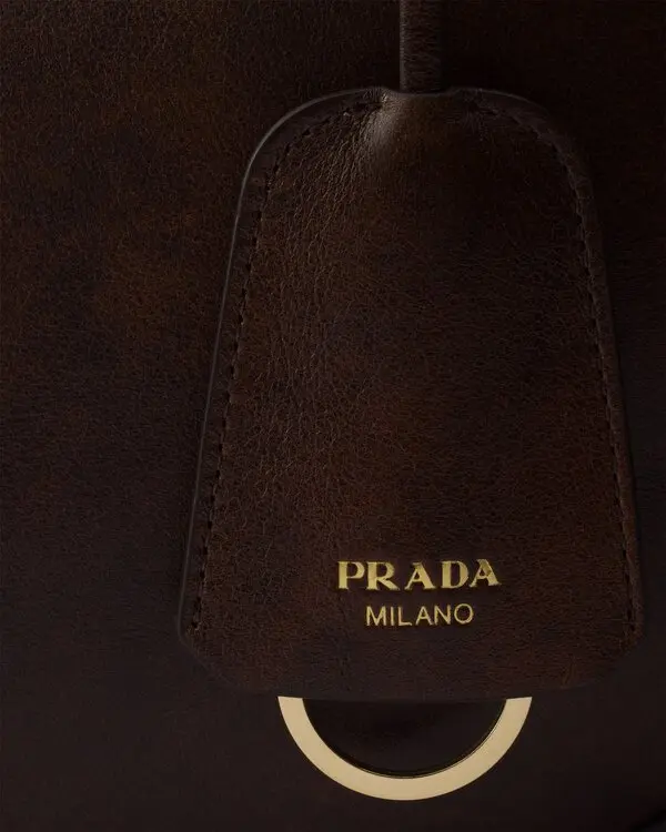 Prada Boogie Large Leather Bag