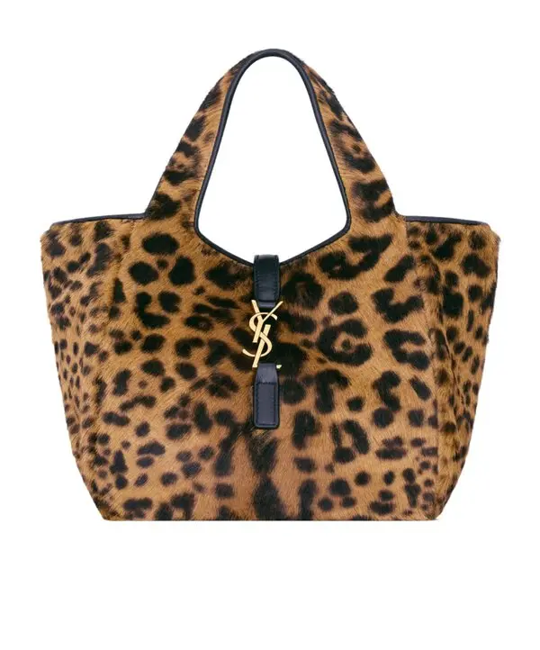 Saint Laurent Le 5 À 7 Baby Bea Bag - Brown/black