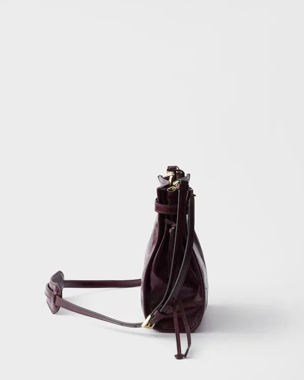 Prada Bonnie Leather Mini Shoulder Bag