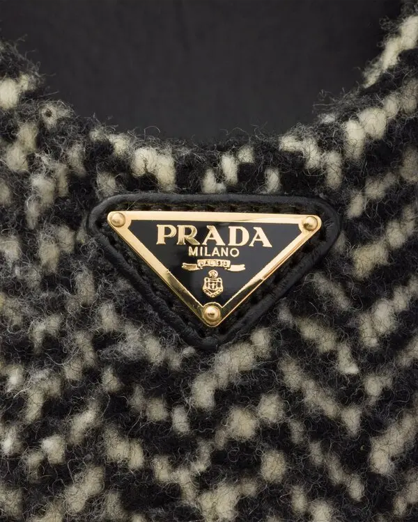 Prada Chevron Slingback Pumps