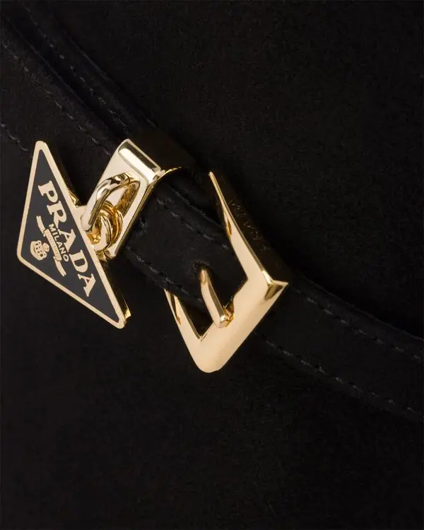 Prada Stretch Suede Boots