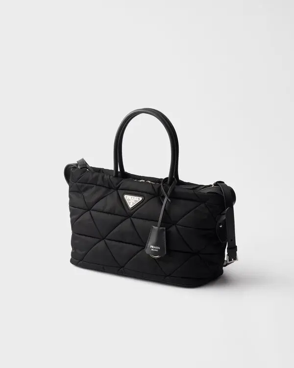 Prada Padded Re-nylon Medium Tote Bag