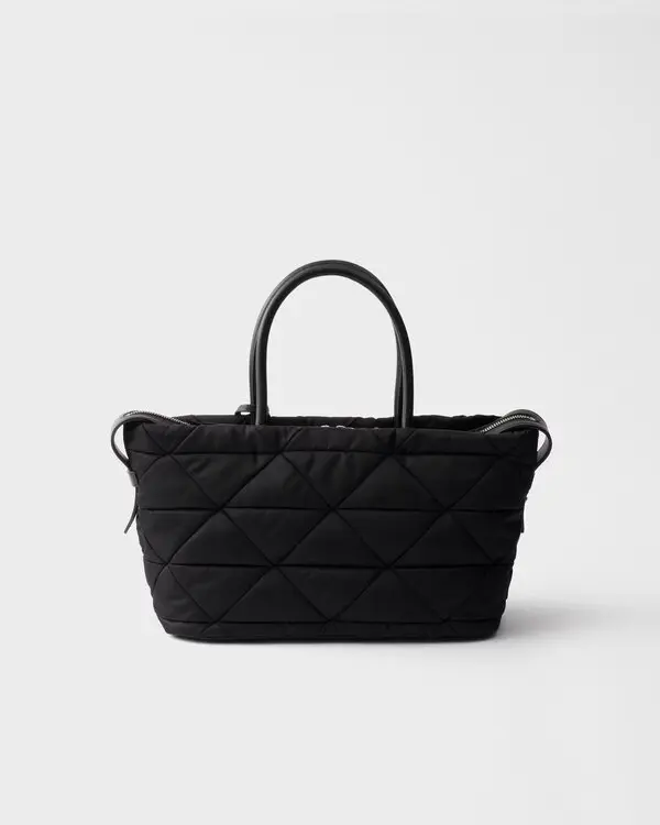 Prada Padded Re-nylon Medium Tote Bag