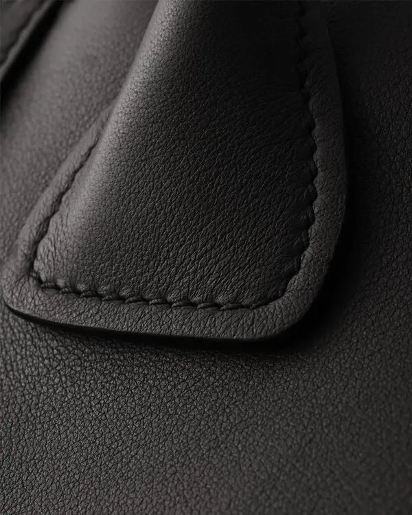 Prada Large Leather Tote Bag