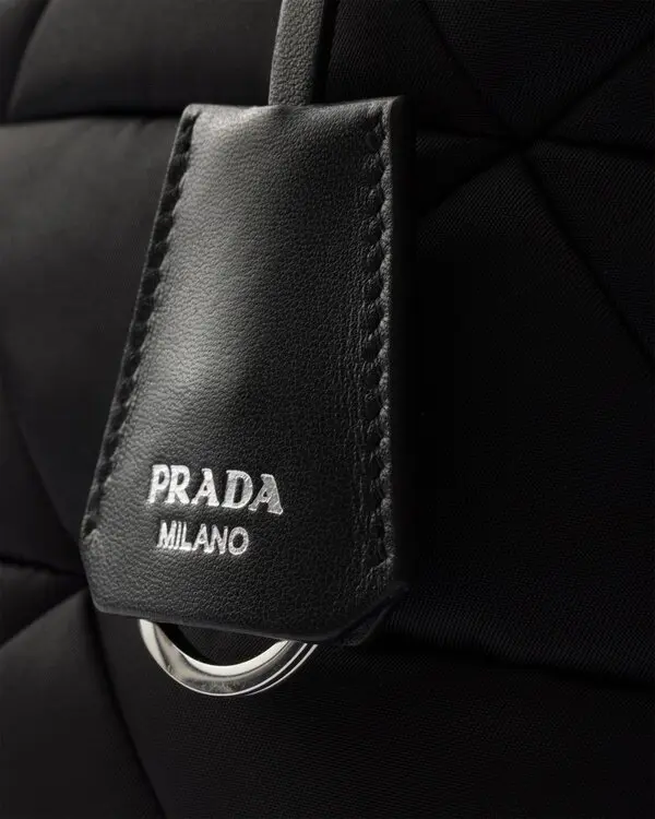 Prada Nappa Leather Double Handle Shoulder Bag