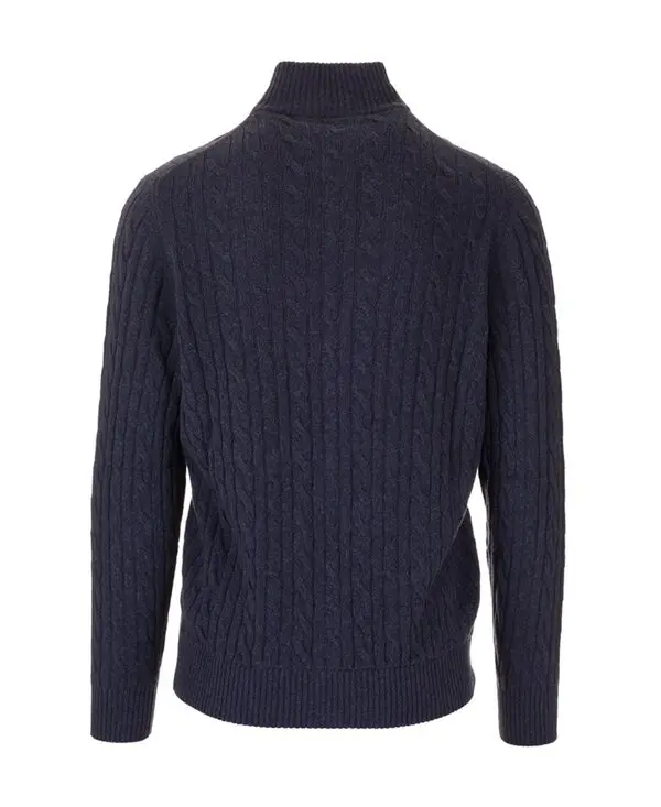 Loro Piana Cable-knit Cashmere Cardigan