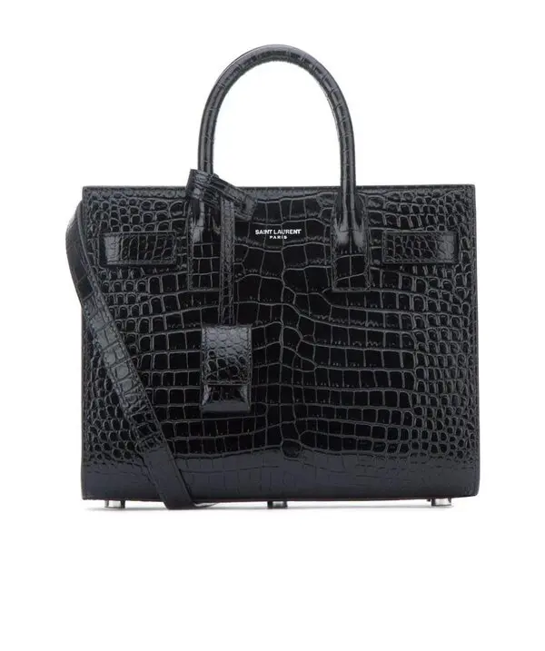 Saint Laurent Small Sac De Jour Tote Bag - Black