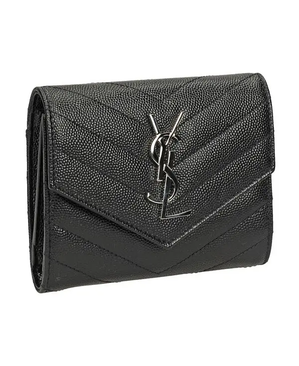 Saint Laurent Monogram Flap Wallet