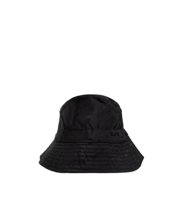 Moschino Monogram-pattern Bucket Hat - Black