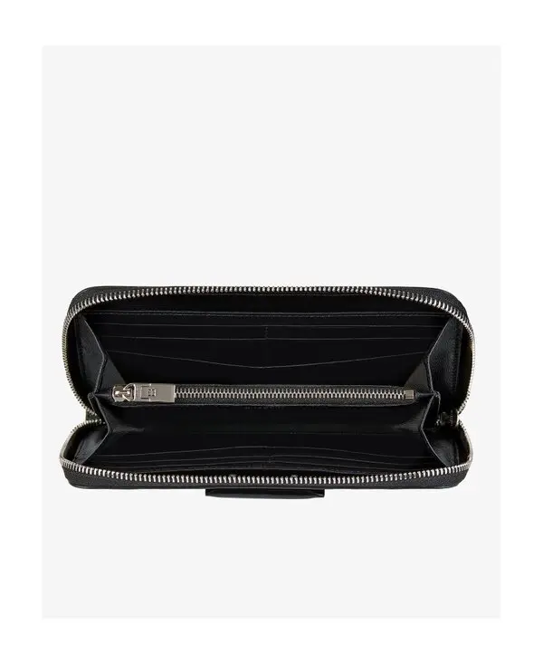 Givenchy Antigona Zipped Wallet In Box Leather
