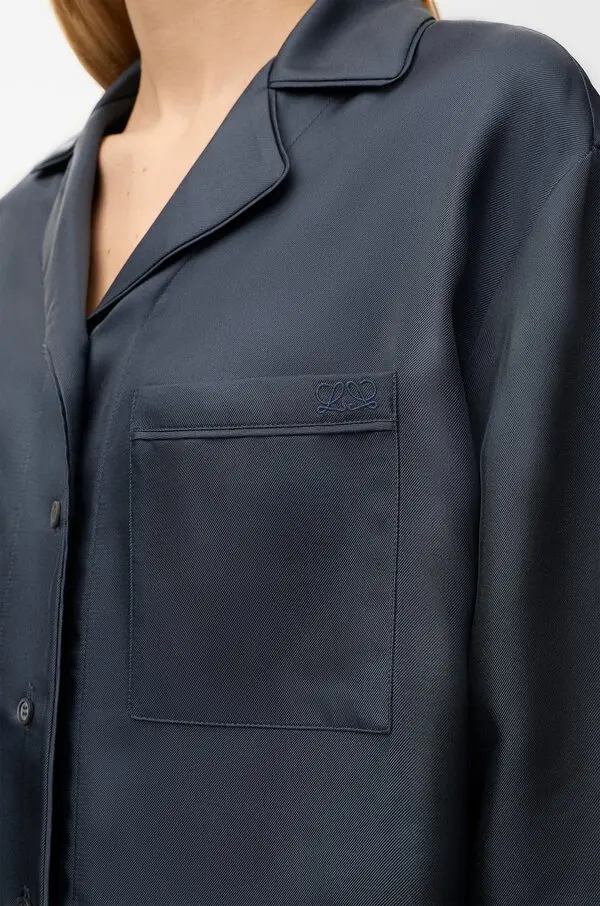 Loewe Pyjama Blouse In Silk