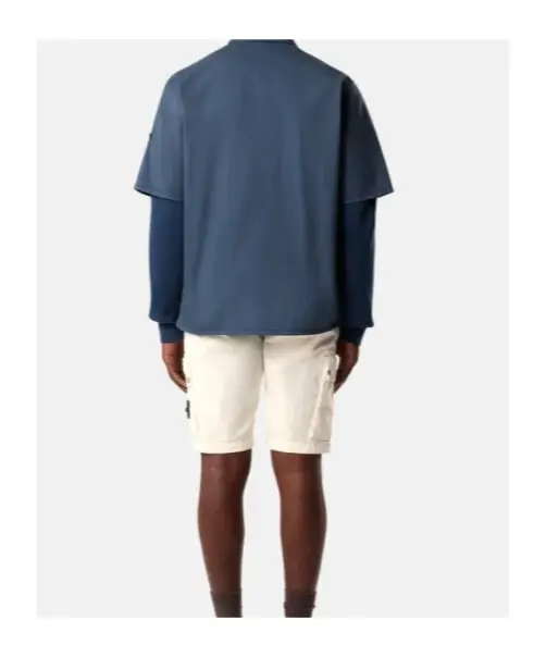 Stone Island Slim-fit Cargo Bermuda Shorts With Zip Pockets