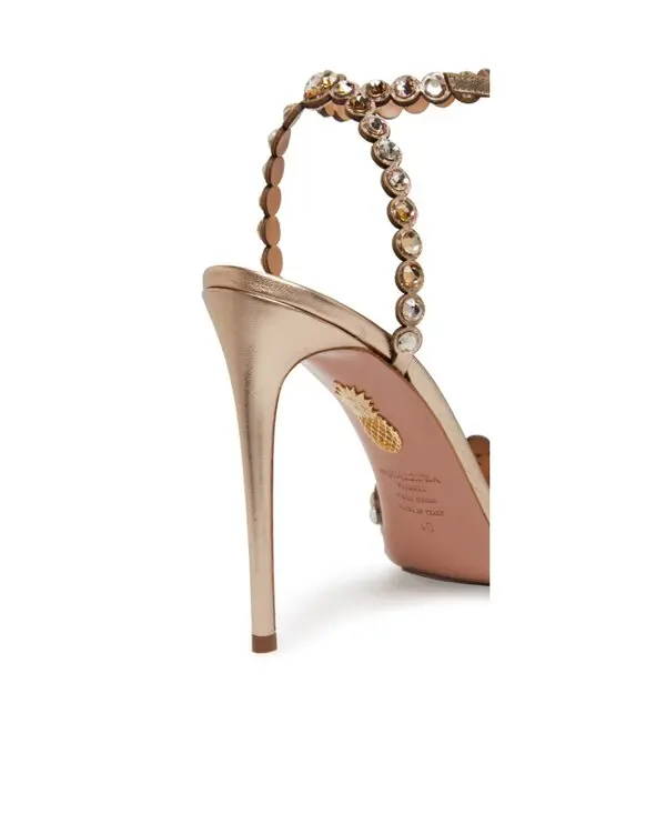 AQUAZZURA Logo High-heeled Sandals