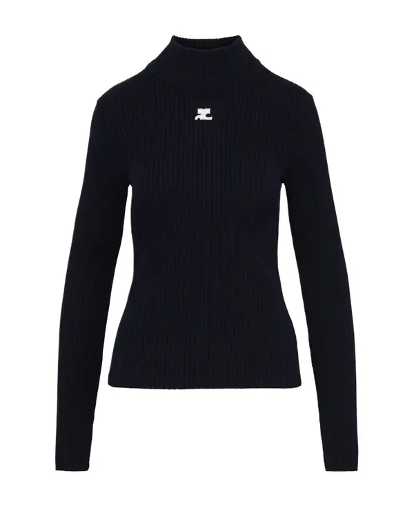 COURREGES Turtleneck Pullover