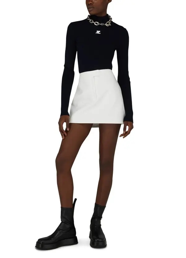 COURREGES Turtleneck Pullover