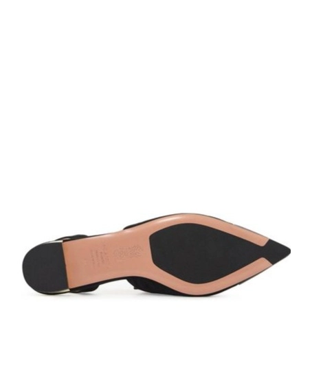 AQUAZZURA Milanese Slingback Flat Shoes