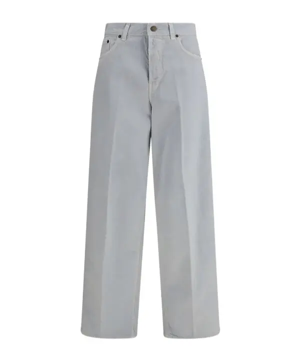 HAIKURE Logo Patch Straight-leg Jeans