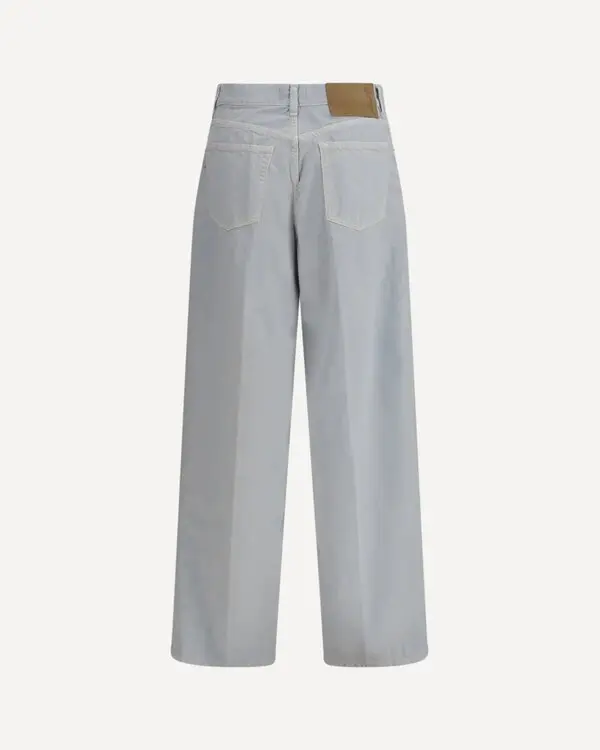 HAIKURE Logo Patch Straight-leg Jeans