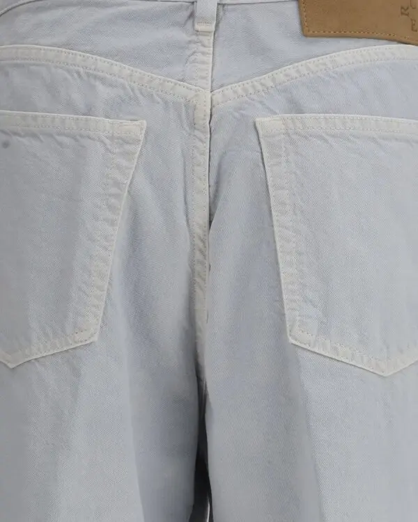 HAIKURE Logo Patch Straight-leg Jeans