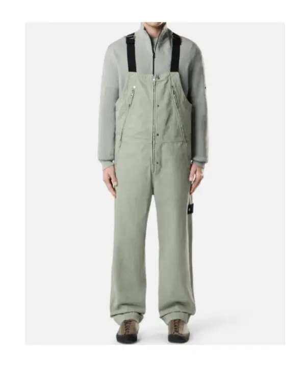 Stone Island Loose-fit Overalls With Pockets