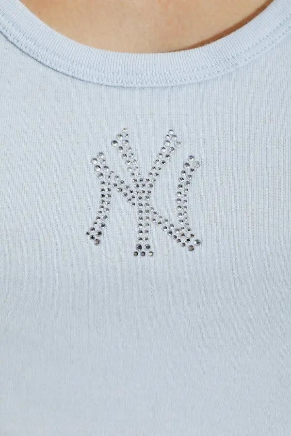 SPORTY  RICH Sporty & Rich Sleeveless Vest With Ny Logo