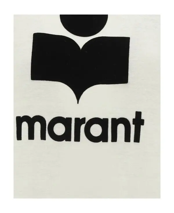 Isabel Marant Étoile Logo Printed Crewneck T-shirt
