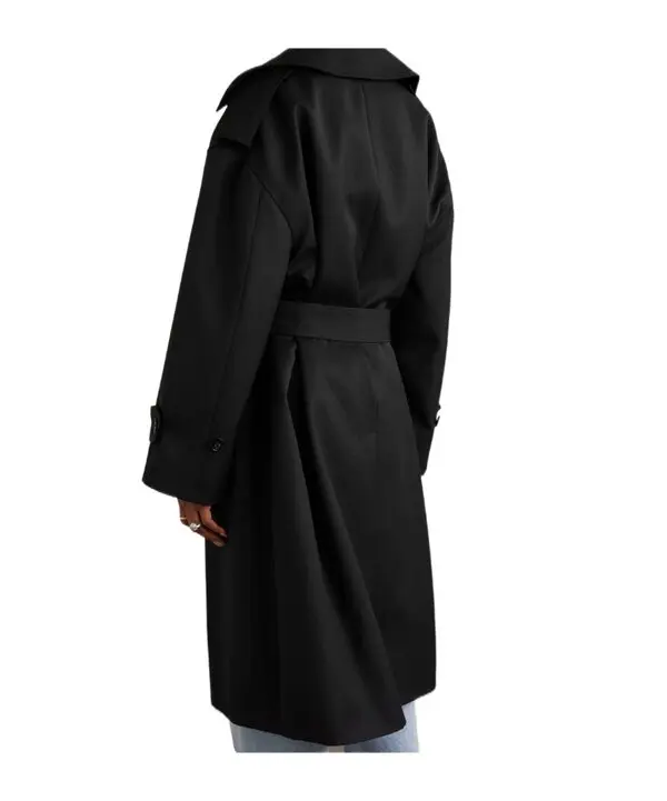 THE FRANKIE SHOP Double-breasted Trench Coat
